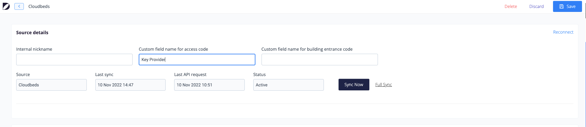 Cloudbeds Integration - Custom Field Setup for Access Codes – Duve